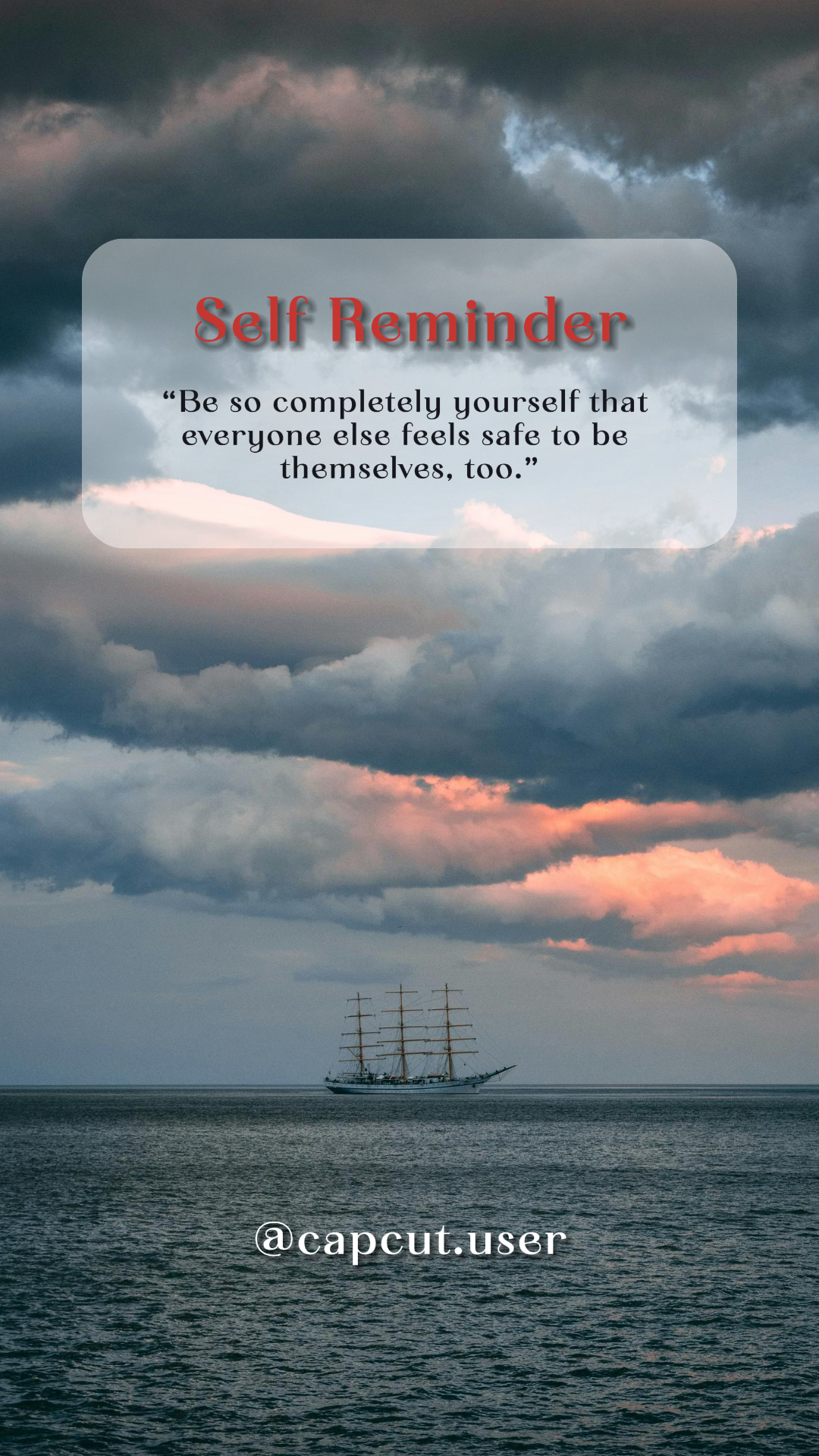 Tiktok thumbnail self reminder quotes - Pippit